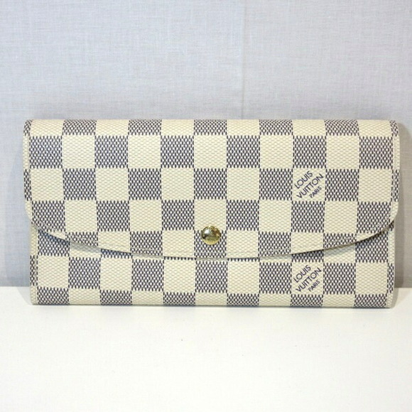 Louis Vuitton | Accessories | Louis Vuitton Damier Azur Unisex Damier ...